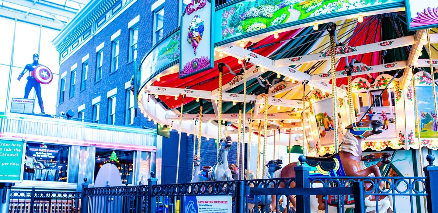 Carousel and Train - The Strong National Museum of Play