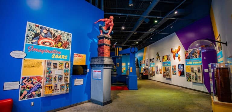 Visiting American Comic Book Heroes - The Strong National Museum of Play