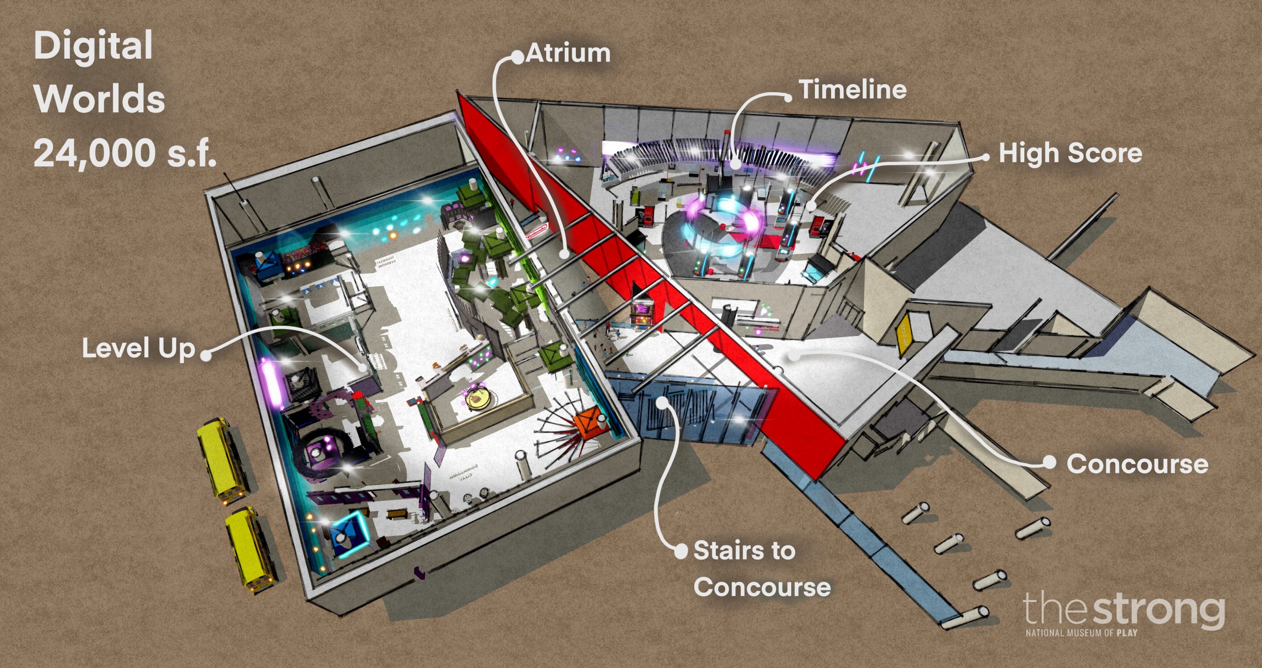 Phase 2 Groundbreaking 2021 - The Strong National Museum of Play
