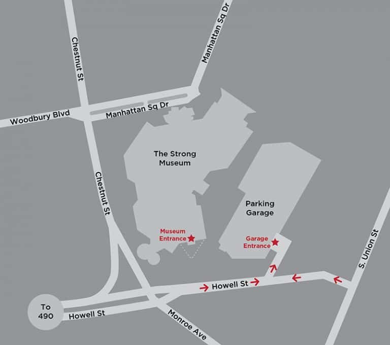 Directions and Parking - The Strong National Museum of Play