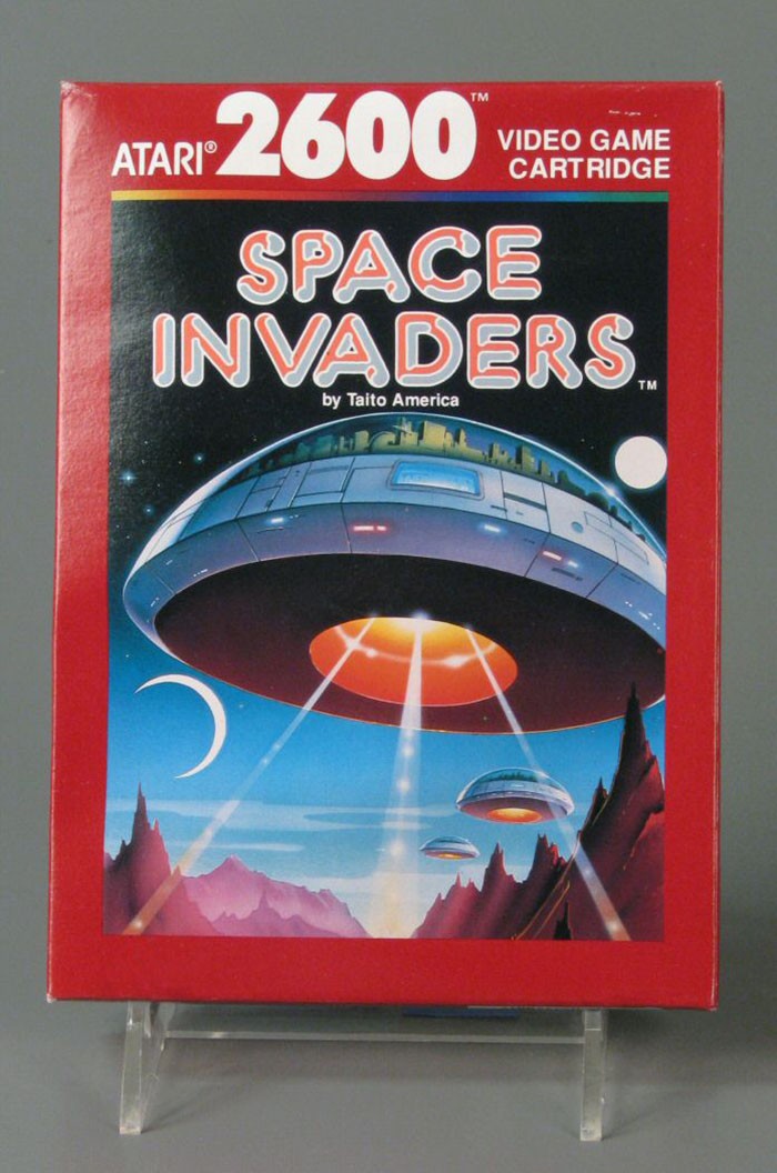 Atari Space Atari 8 Bit Game Play, Space Invaders Battle