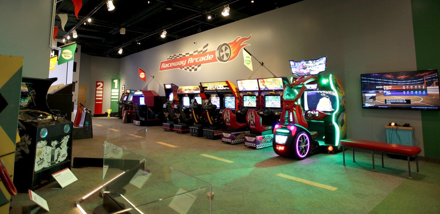 Raceway Arcade - The Strong National Museum of Play