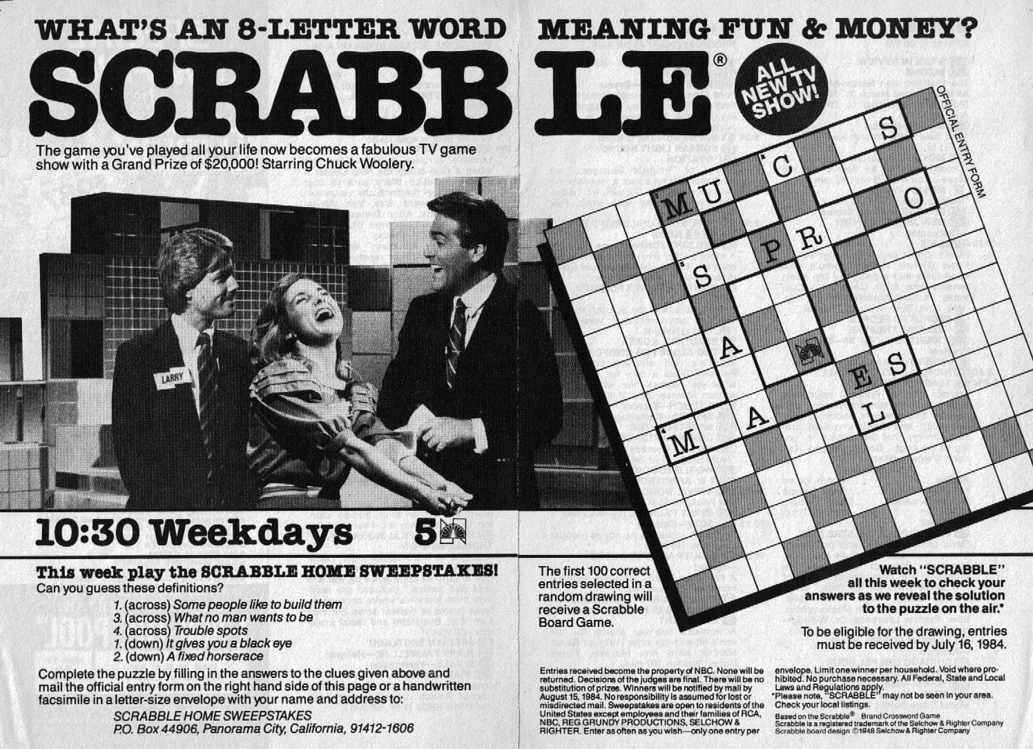 Scrabble: A Television Hit? - The Strong National Museum of Play